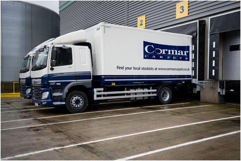 10 New DAF Trucks at Cormar Carpets | Cormar Carpets